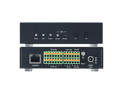 Web-based compact Central Control Host IR learning built-in